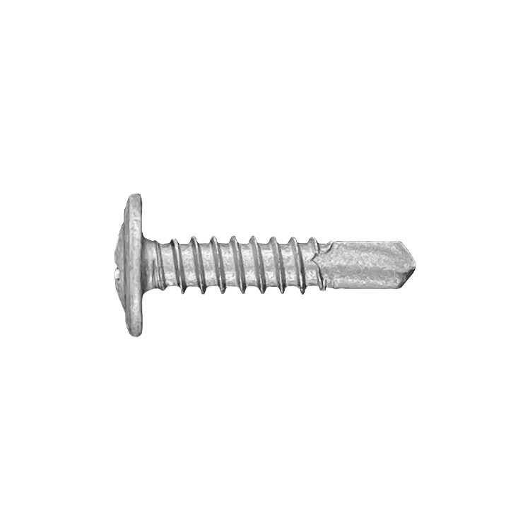 DrillTech CSLSF Carbon Steel Wafer Head Tek Screw 4.8 x 22mm