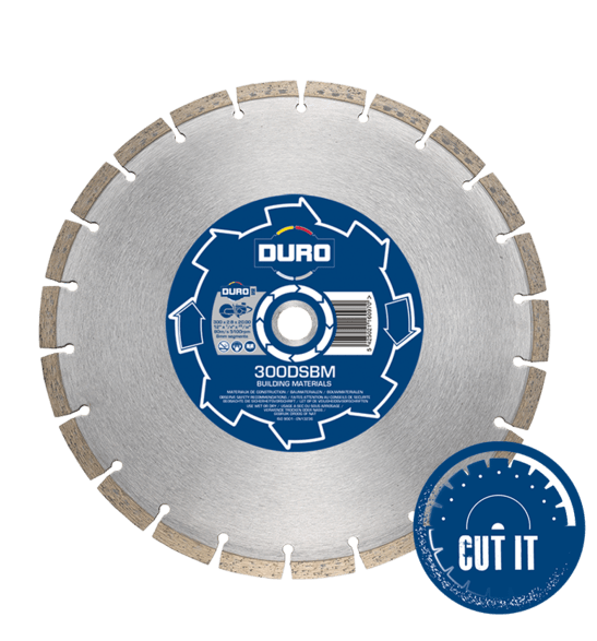 Duro 300DSBM Diamond Blade For Building Material 300 x 20mm