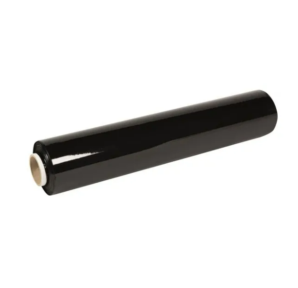 Black Stretch Film Shrink Wrap 500mm x 250m