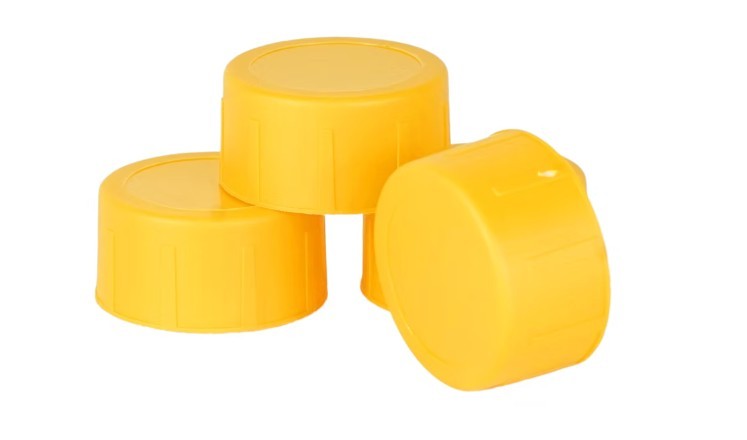 Scaffold Tube Caps Yellow